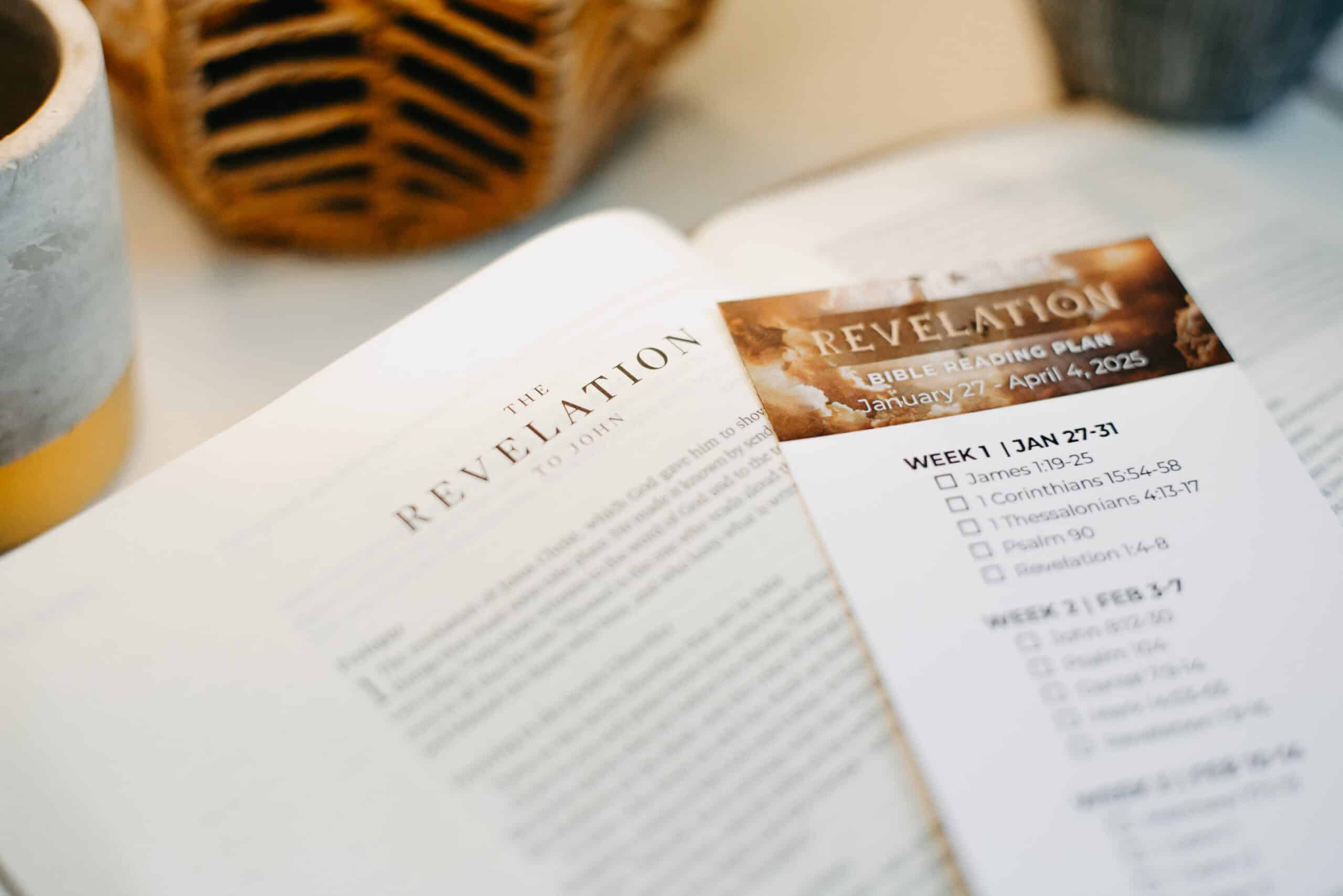 Revelation Bible Reading Plan - Church at The Mill